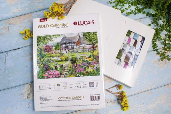 Luca-s Art Goblen Baskısız Kanaviçe Kiti B2412