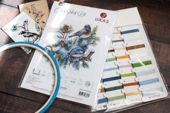 Luca-s Art Goblen Baskısız Kanaviçe Kiti B2418