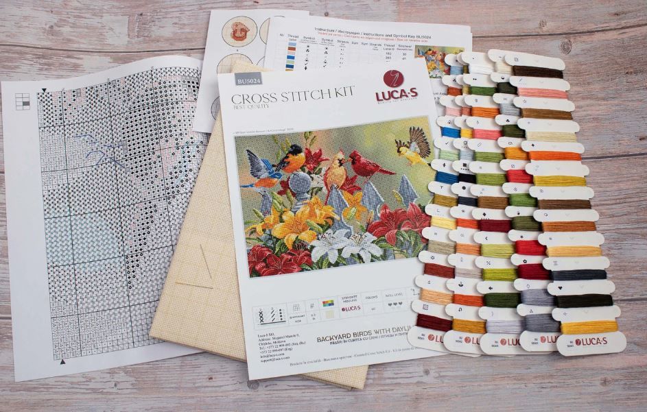 Luca-s Art Goblen Baskısız Kanaviçe Kiti BU5024